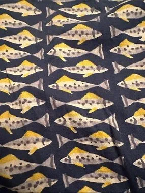 Jim Thompson | Shirts | Jim Thompson Fish Print Polo Shirt Mens Medium ...